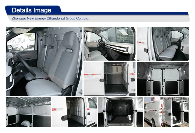 SAIC Maxus Electric Cargo Bus - 2 Seats, Dual Motor Power