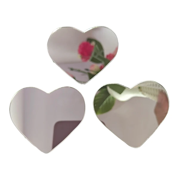 Flexible Plastic Square Mirror - 1mm Thickness, 150*100mm