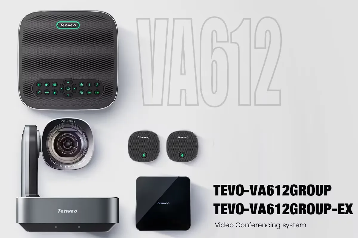 Tenveo VA612 Video Conference System with 12X Optical Zoom