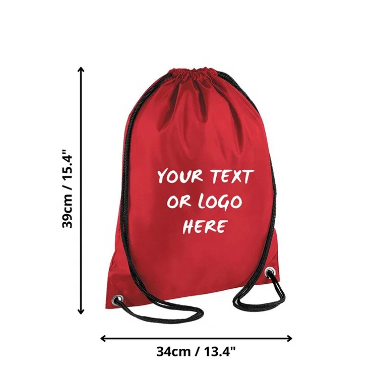 Huahao Foldable Backpack Bagpack Custom Drawstring Bags Back Draw ...