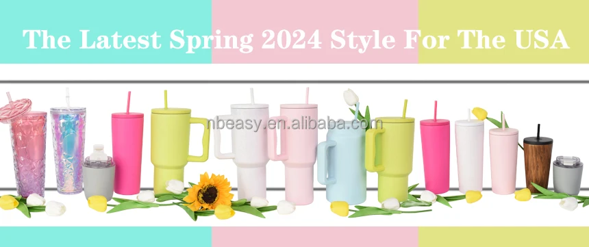 Simple Moderns 30oz 40oz Solid Color Coffee Cup Double Wall Travel Mug ...