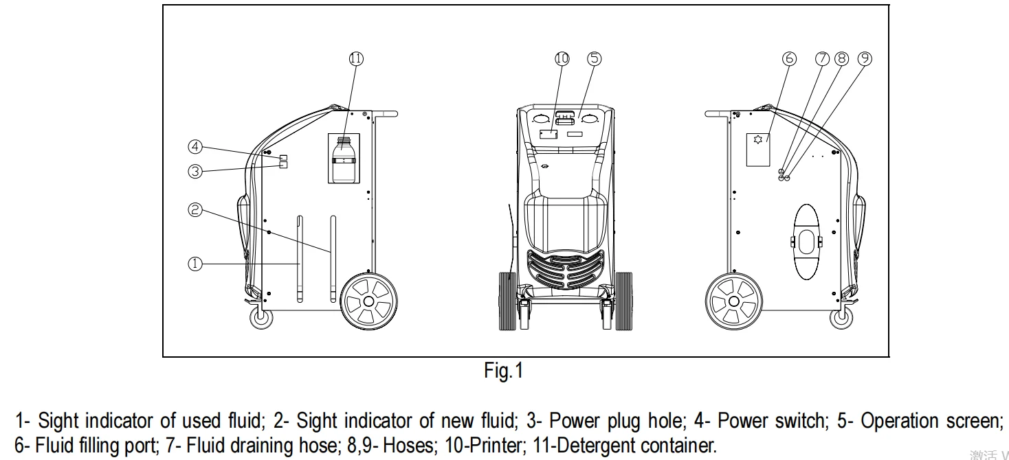 Launch CAT 501s - Efficient Transmission Flush Machine