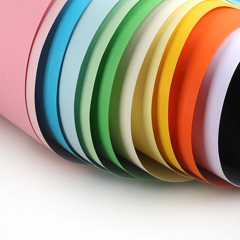 180gsm A4 Size 50sheet Per Pack Assorted Colors Colour Pearl Cardstock ...