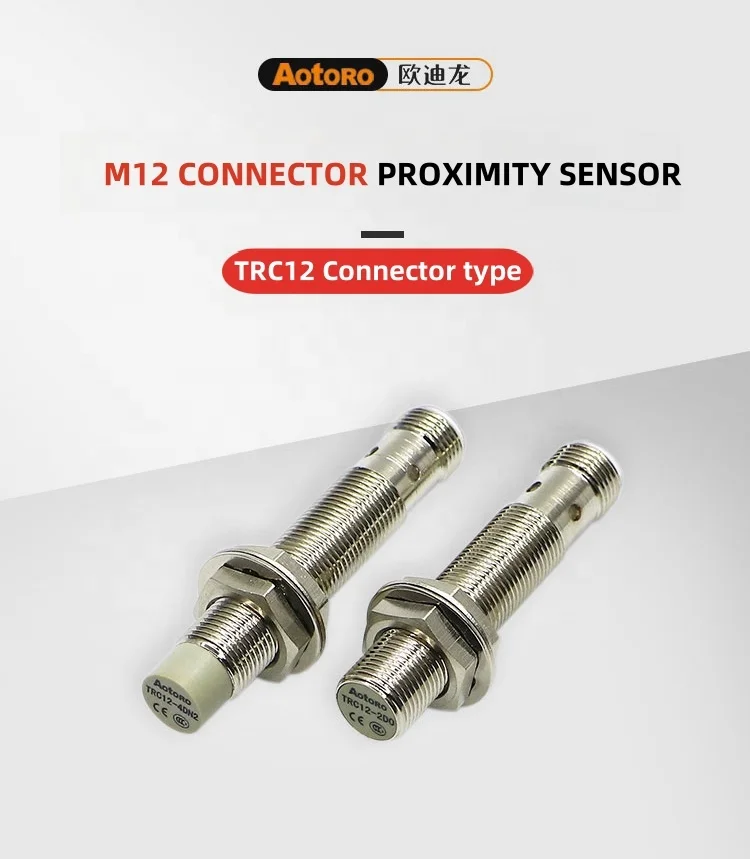 M12 4PIN TRC12-4DP Pnp-Proximity Sensor for Industrial Automation