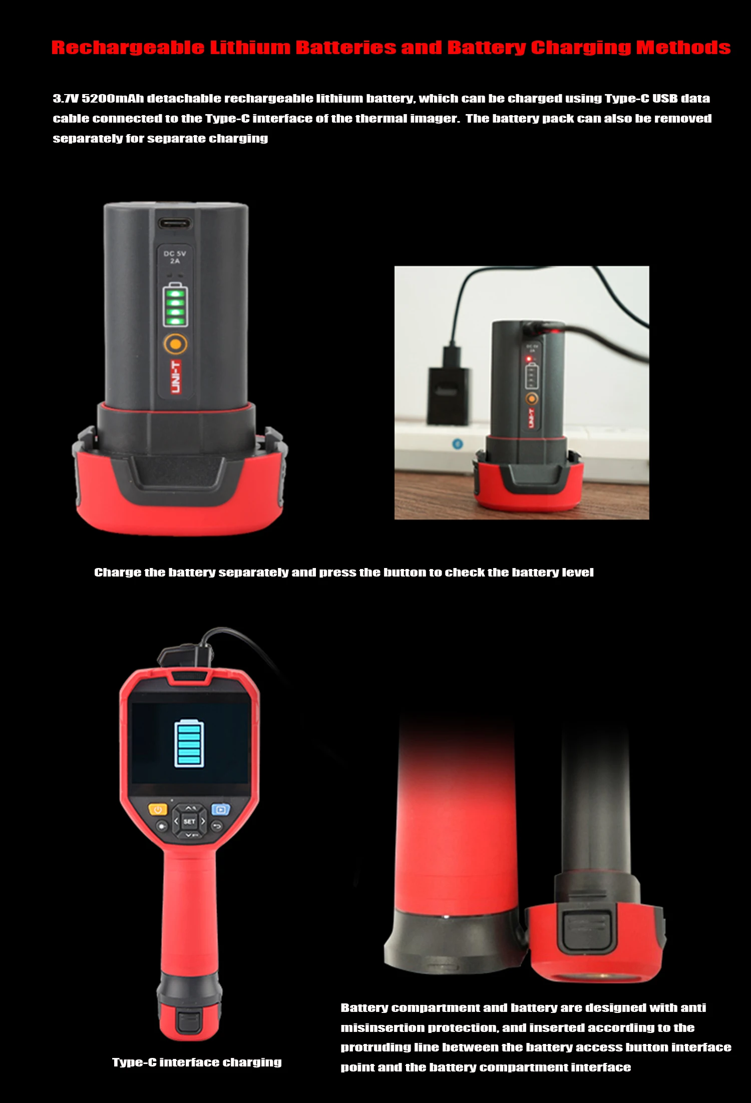 UNI-T Uti260v Infrared Thermal Imaging Camera - Professional PV Support