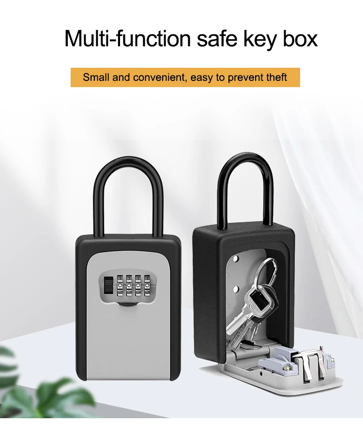 Combination Lock For Box 4 Digital Zinc Alloy Combination Safe Number ...