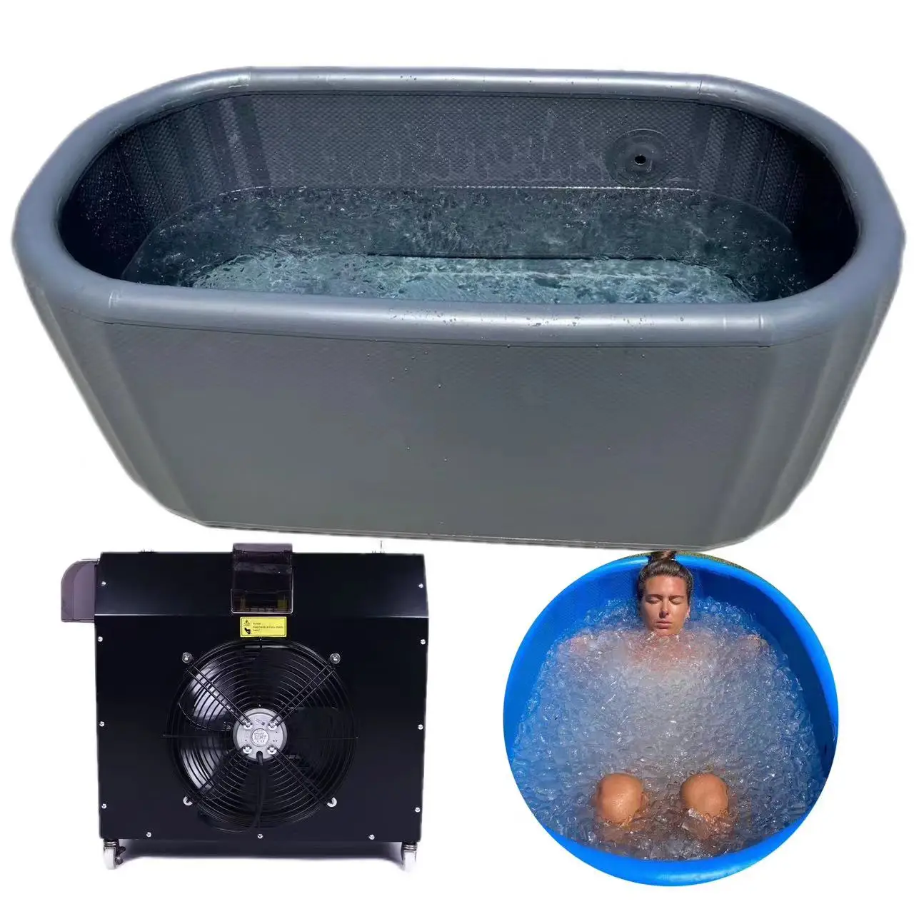Sports Ice Tub Stand Alone For Athletes Can Be Purchased Chiller ...