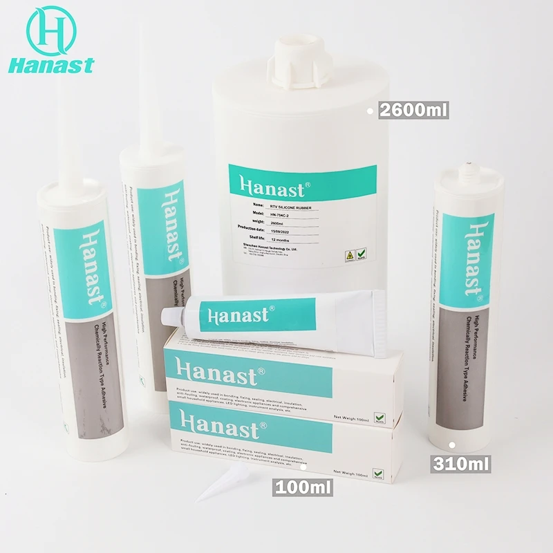 Low Viscosity Rtv Silicone Rubber Transparent Silicone Adhesive Sealant ...