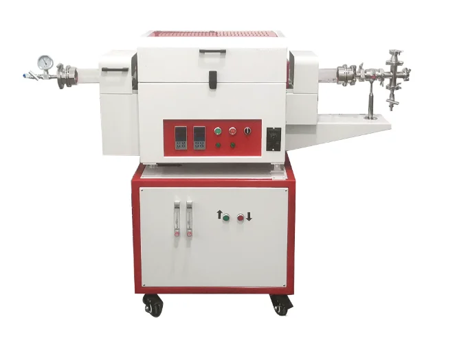 1200c Single Temperature Zone Rotary Furnace Customizable Rotary ...