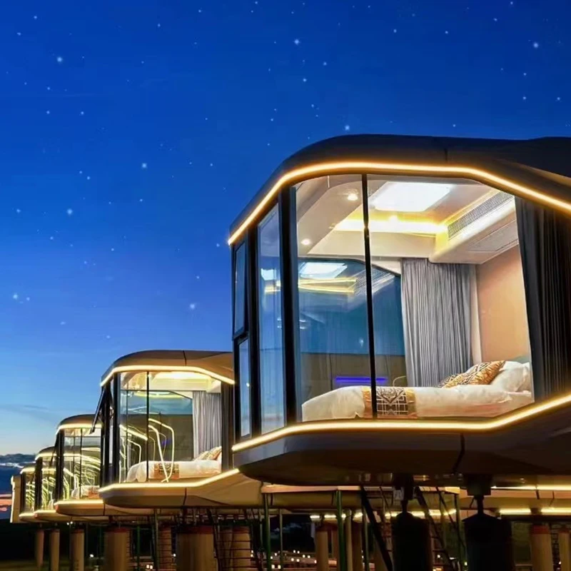 Extensible Luxury Outdoor Space Capsule Starry Sky Room Removable and ...