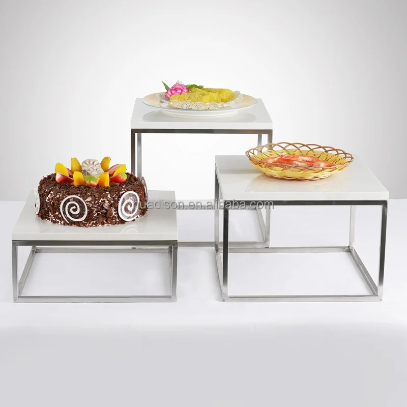 Huadison Buffet Dessert Riser - Durable & Stylish Display