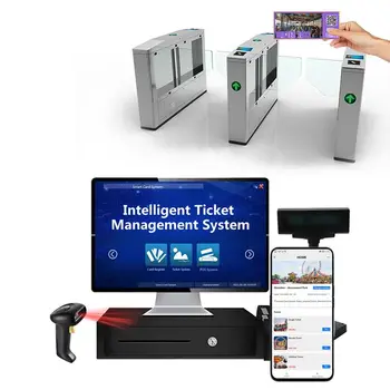 Tcp/ip Door Access Board Rfid Gate Control System Sliding Turnstile ...