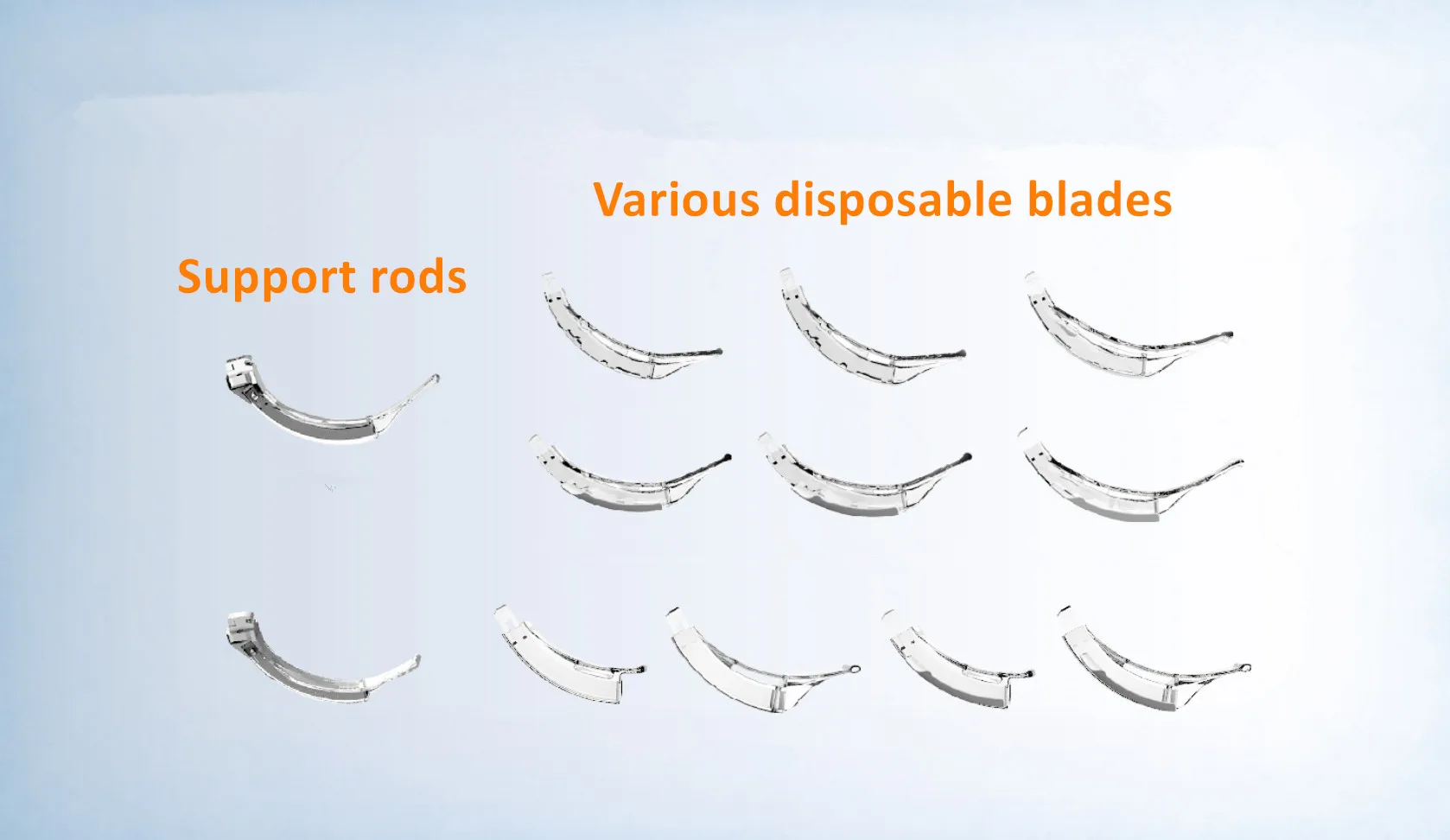 Ent Clinical Endoscopy Disposable Laryngoscope Portable Video ...