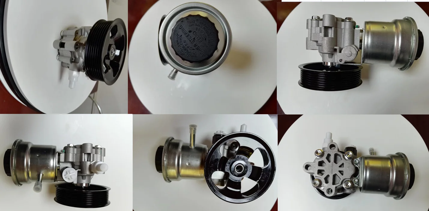 Pickup Hydraulic Power Steering Pump Assy With Pulley And Reservoir For ...