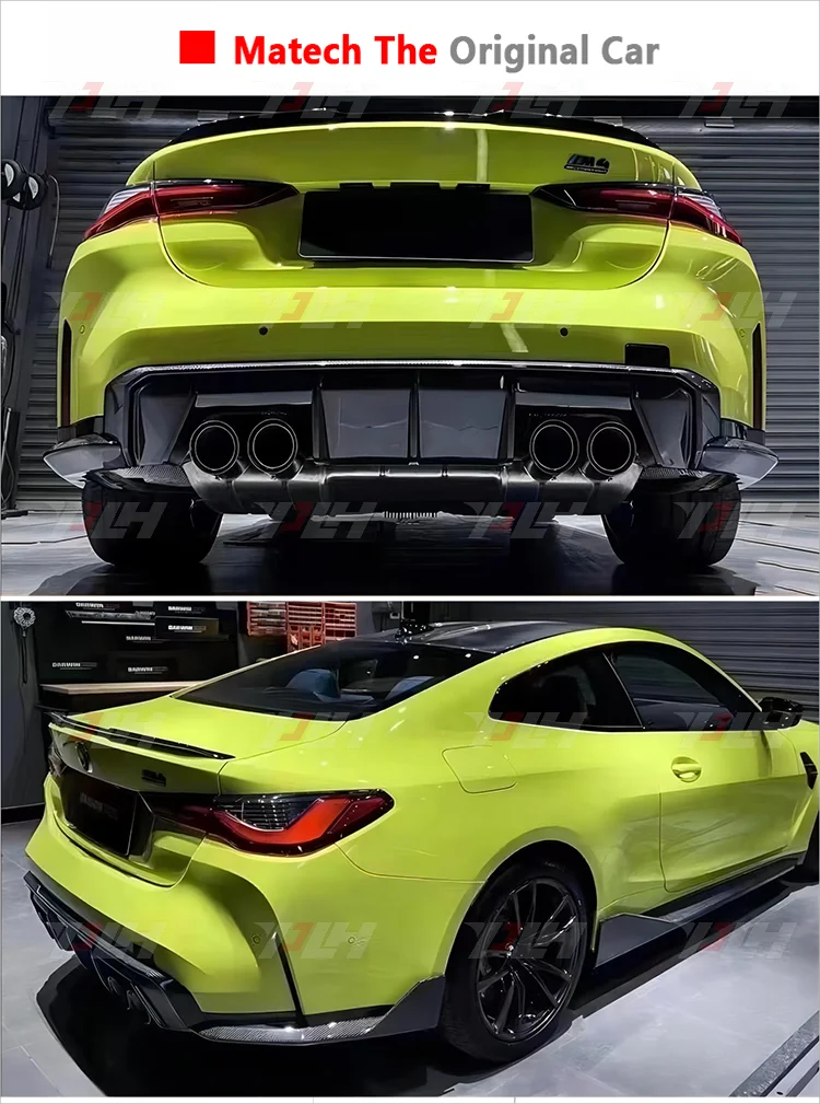 2021+ G80 M3 G82 M4 to MP Style Carbon Fiber Middle Outlet Diffuser for ...