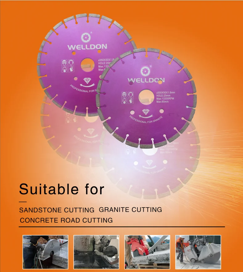 14inch Granite Disco Segment Diamond Blade 12 Inch Germany Diablo ...