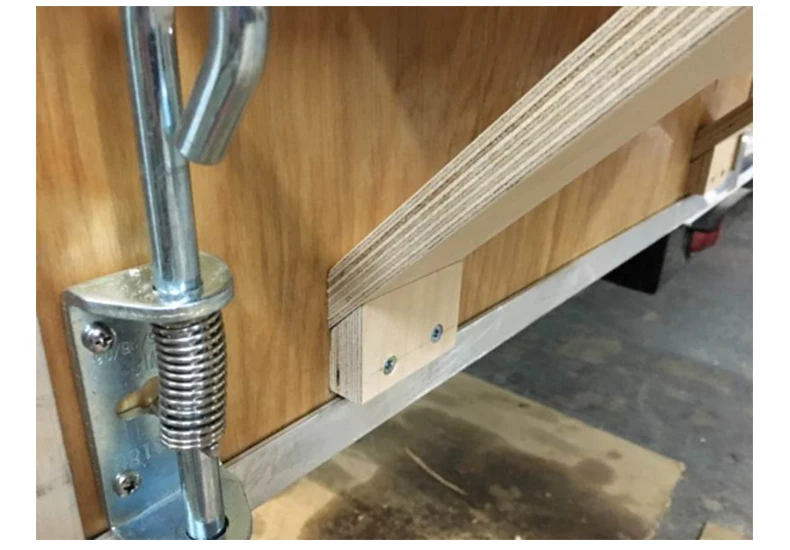 OEM Spring Loaded Trailer Zinc Plated Locked Bolt Gate Latch