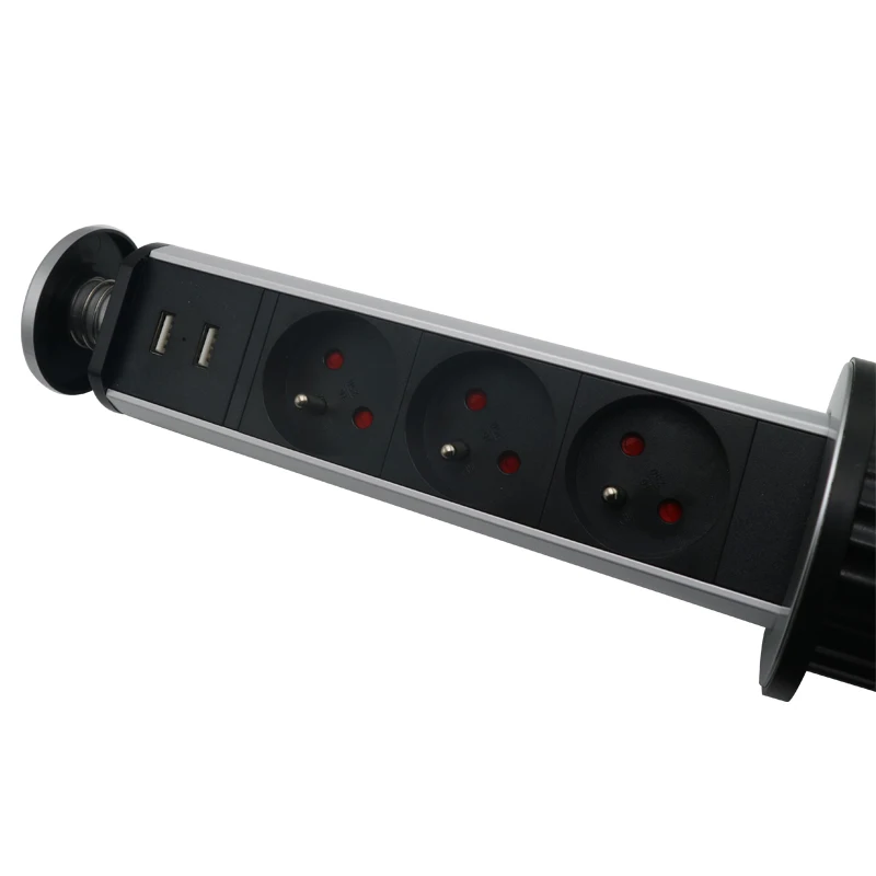 Office Kitchen Top European Standard Built-in Sockets Cylindrical ...