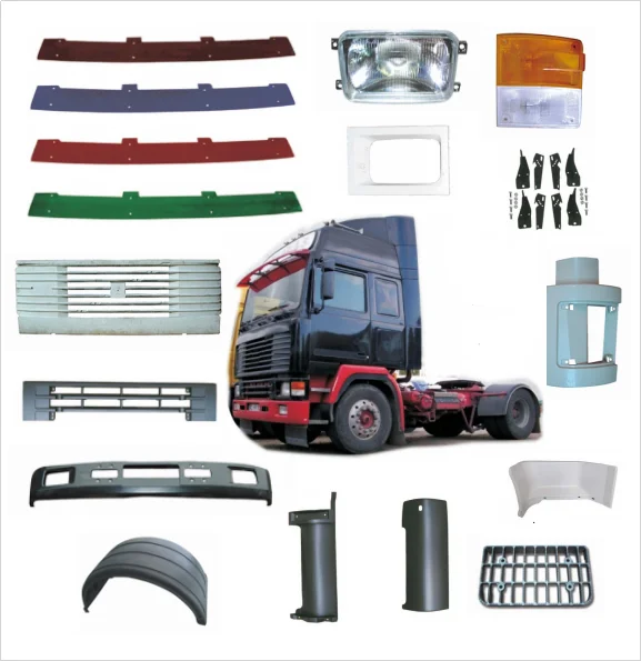 Truck Parts For Volvo F12 1980-1995 Truck Body Parts Over 200 Items ...
