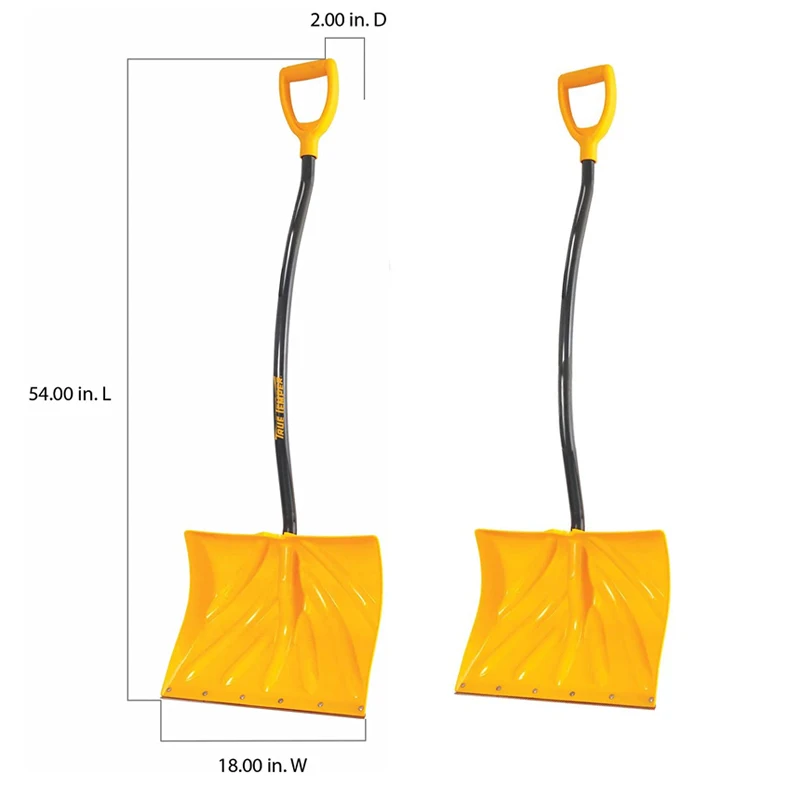 Wholesale New Design Long Handle Plastic Snow Shovel Heated Snow Shovel ...