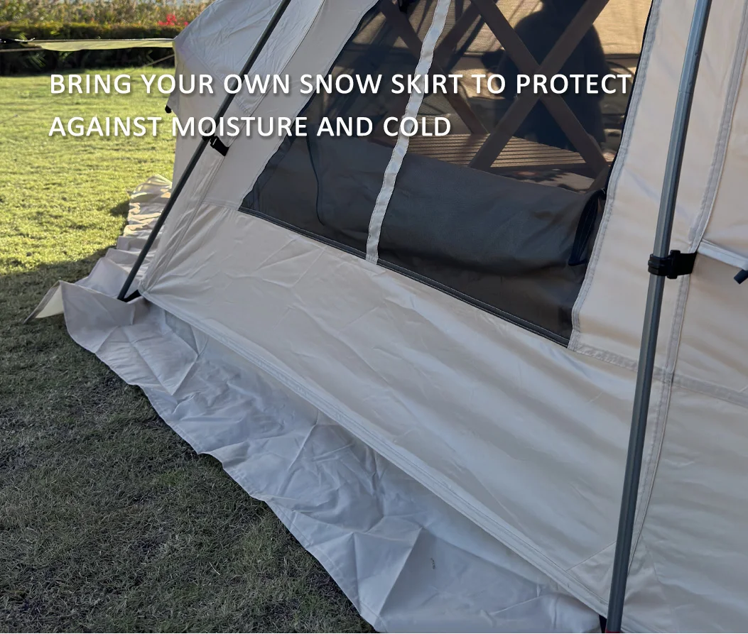 GOFUN Yurt House Glamping Tent - Luxury Camping Experience