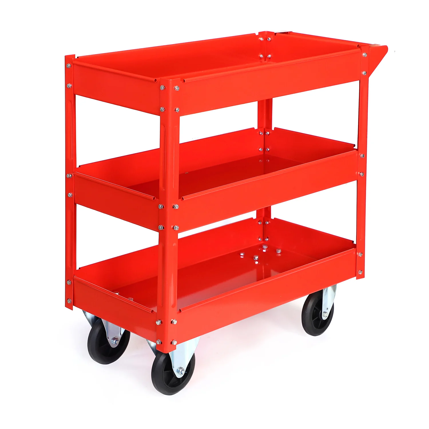 3 Tier Rolling Tool Cart, Utility Service Cart , Wheel Hand Carts for ...