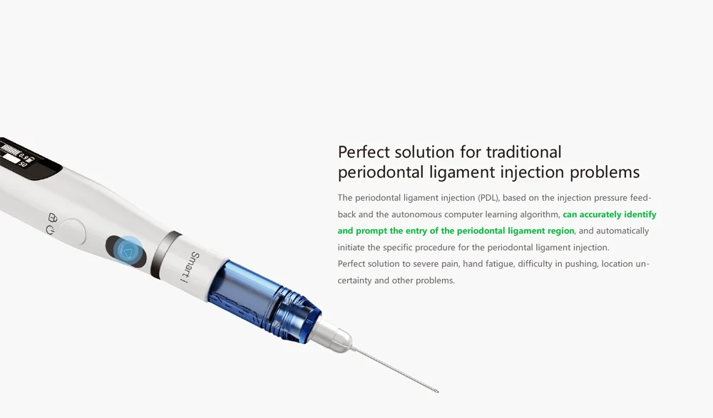 Electric Oral Anesthesia Injector - Smart I for PDL Injection