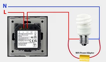 Smartphone Controlled Wifi Touch Sensor Light Switch With App Tuya ...