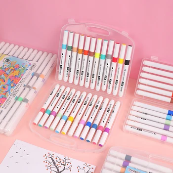 Shands Custom 48 Colors Logo Diy Drawing Painting Press Magic Marker ...