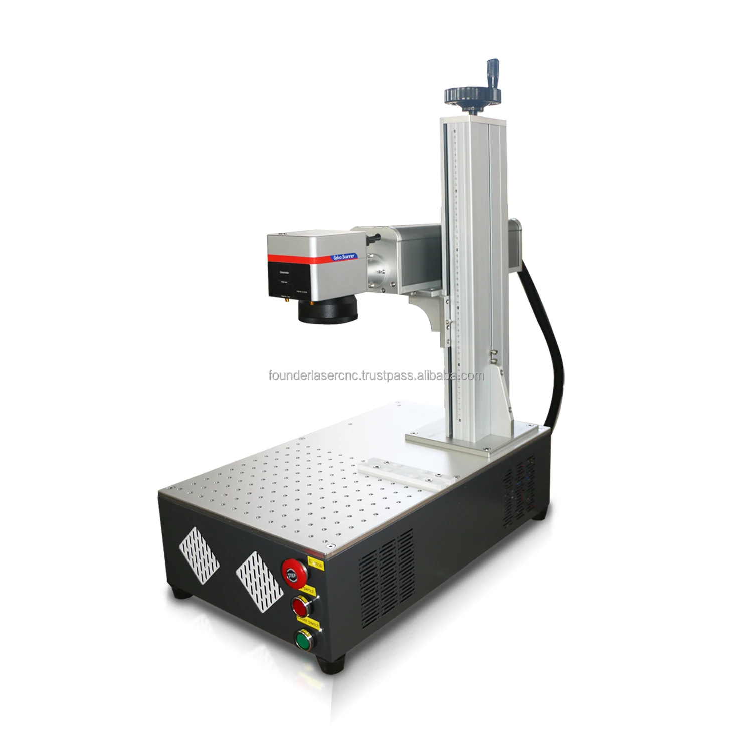 2.5d Jpt 100w M7 Mopa Laser Marking Machine for Metal Engraving Gold ...