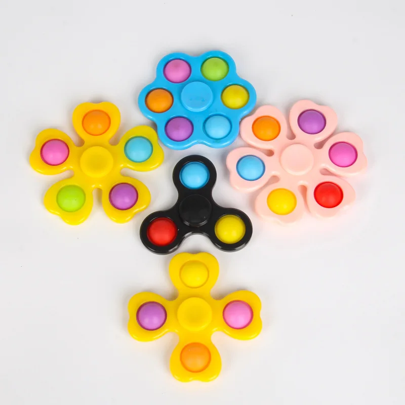 New Design Toys - Fidget Sensory Toy Push Pop Bubble Spinner
