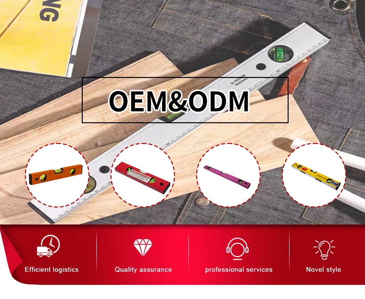 Multi-specification Aluminum Alloy Balance Ruler for Construction