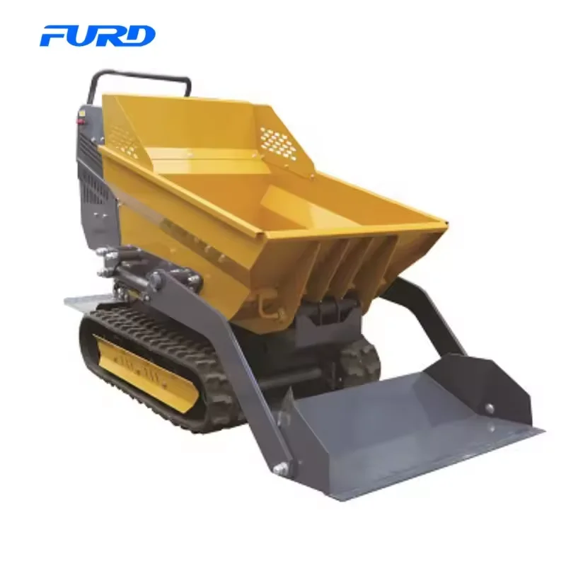 Mini Small Crawler Loader Dumper Self Loading Small Truck 500kg 1500kg ...