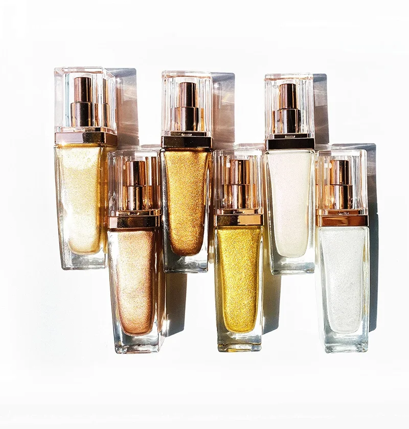 Cruelty Free Body Bronzer Shimmer Oil Vegan Golden Face Body Glow ...