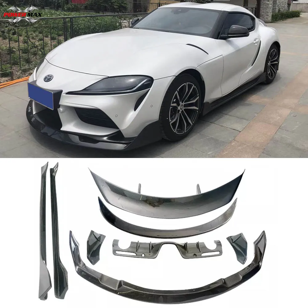 Carbon Fiber Ag Style Bodykit Front Lip For Supra Mkv A90 A91 2019 ...