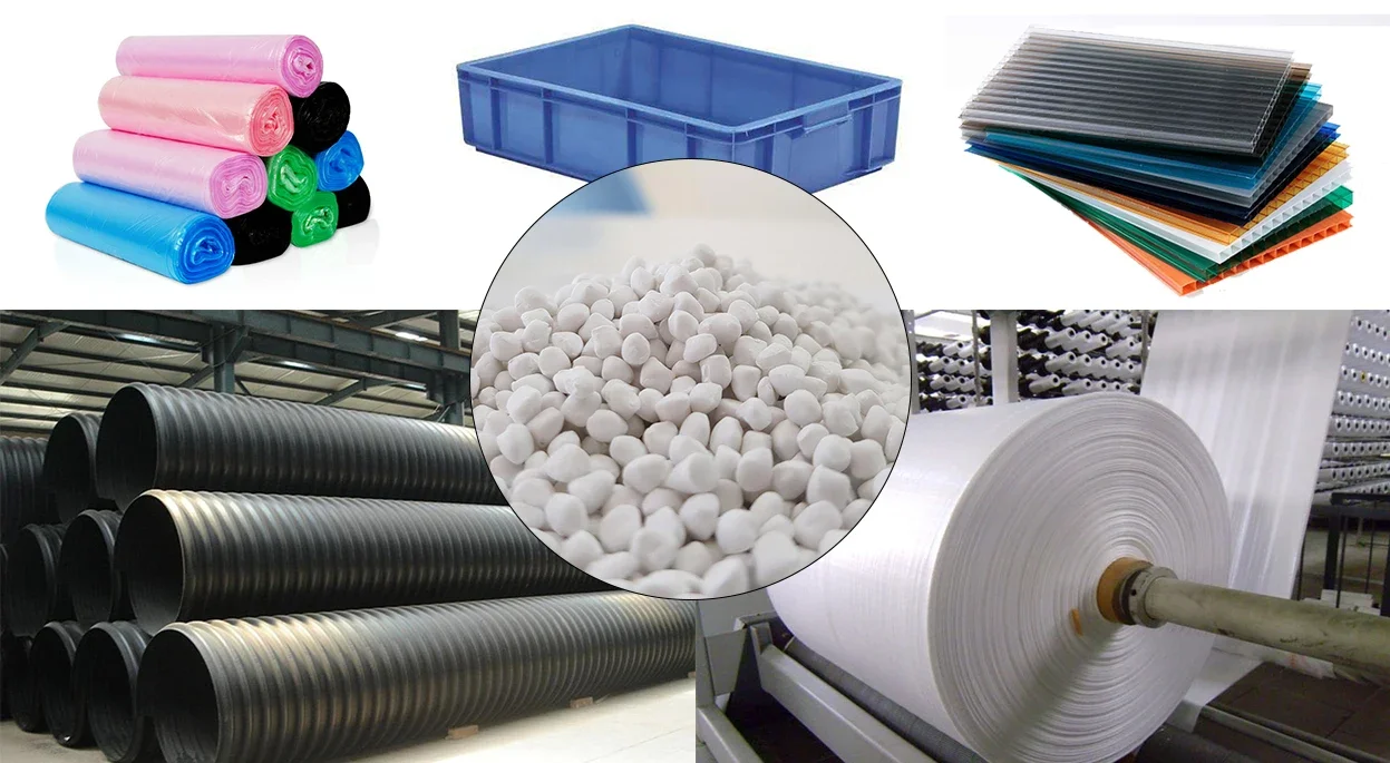 China Plastic Industrial Raw Material Plastic Pellets Calcium Carbonate ...