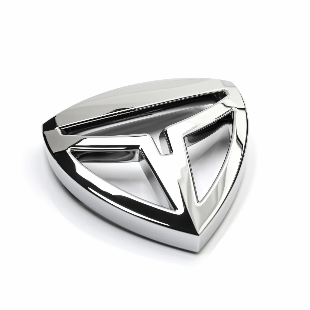Abs Chrome Emblem 3d Car Logo Auto Logo Abs Plastic Chrome Badges ...