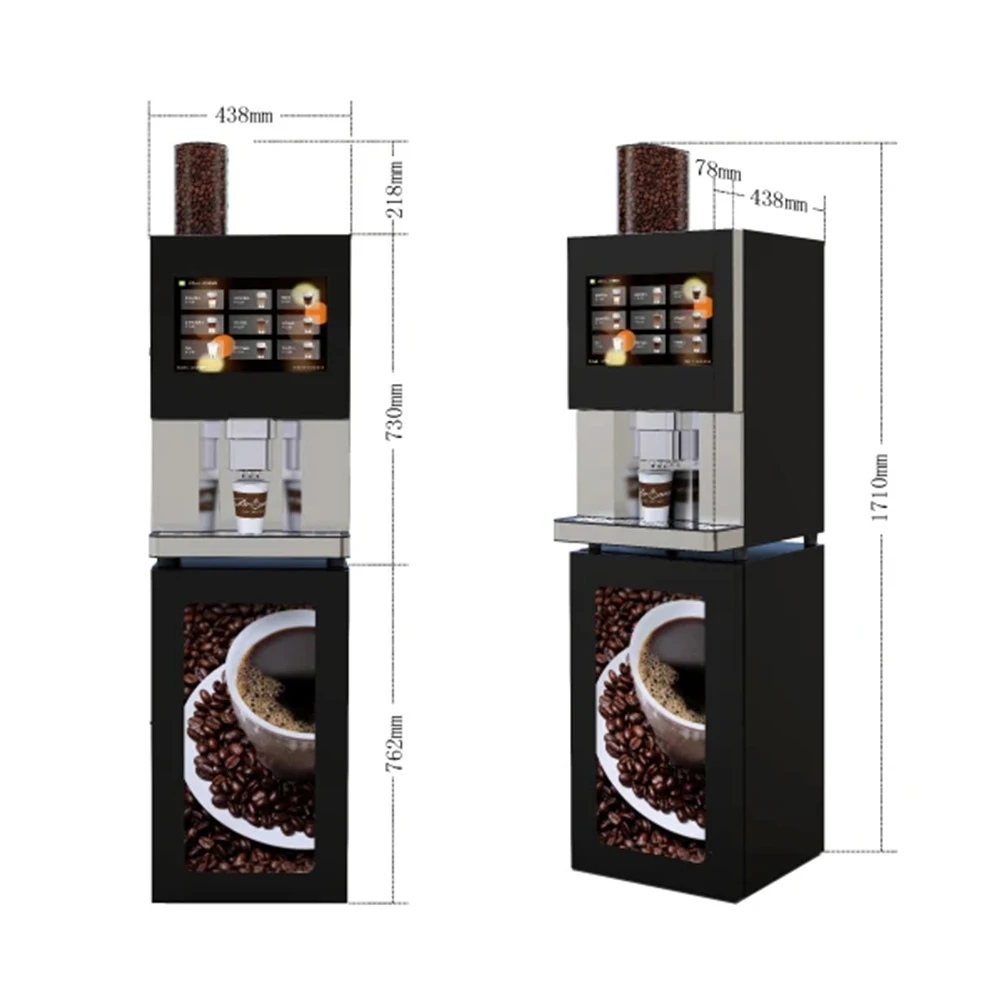 Wholesale Professional Intelligent Freshly Ground Espresso Machine