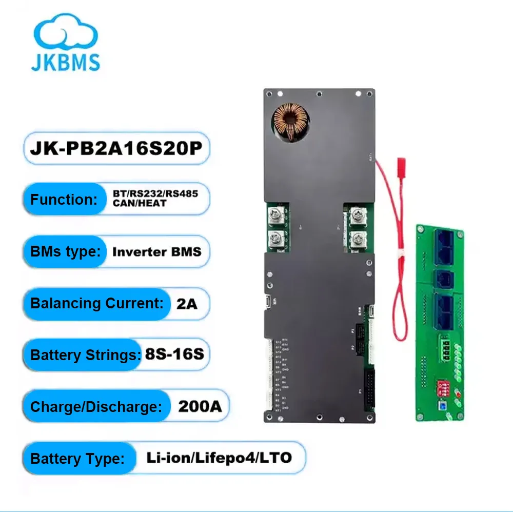 JK BMS Kits - Reliable 48V Lithium Ion Batteries for Hybrid Grid