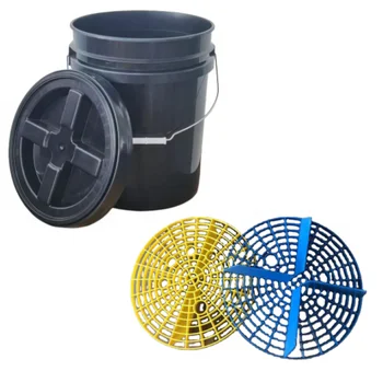 5 Gallon Car Wash Buckets /dirty Filter Guard Insert/ Gamma Seal Bucket ...
