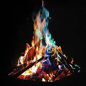 Outdoor Magical Fire Color Changing Packets For Campfires Fire Pit ...