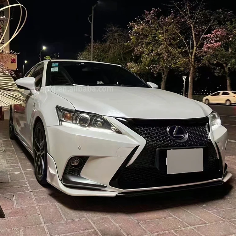 Lexus Ct200h Front Shovel Three Stages - Carbon Fiber Kit