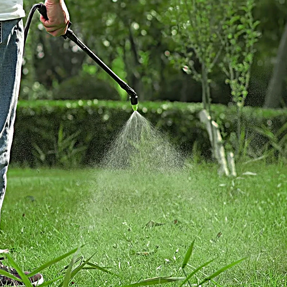 4.2 Gallon 16 Liters Plastic Agricultural Farm Manual Pressure Trolley ...