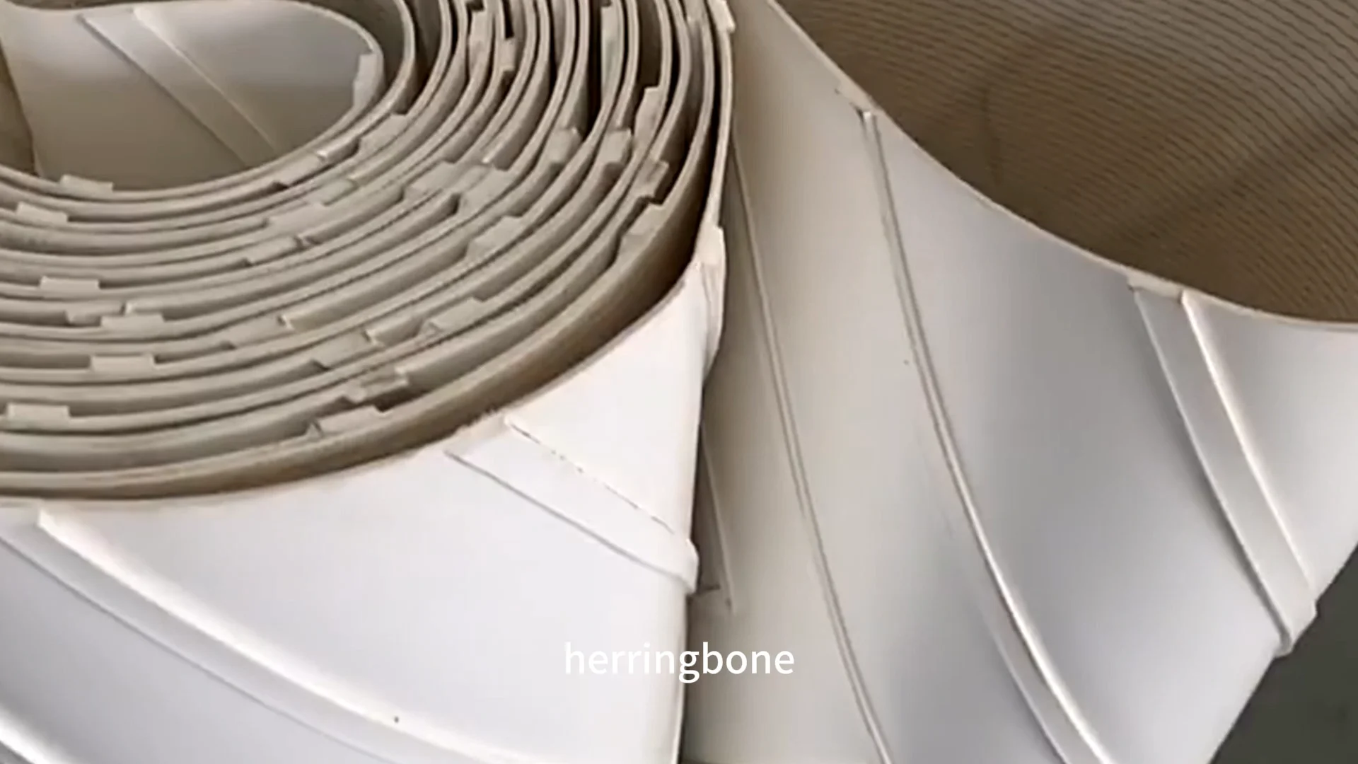 3mm Thick V-shape Pvc Conveyor Belt Rubber Belts With Cutting And ...