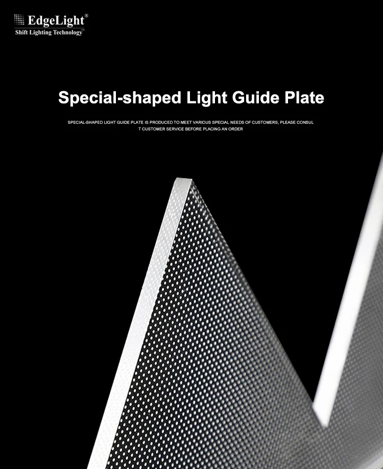 Advertising Flexible LGP Light Guide Plate - 10000 Hours