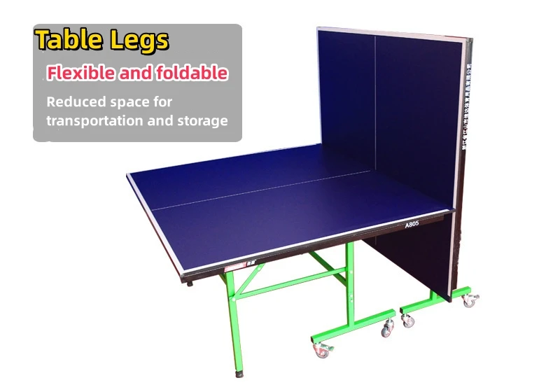 Foldable And Removable Table Tennis Table Customize Color Ping Pong ...