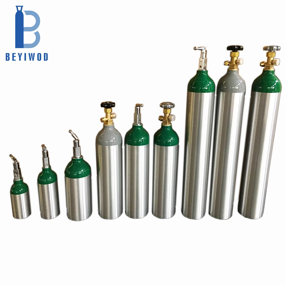 High Pressure M60 60cuft Aluminum Oxygen Cylinder with CGA540 Valve ...