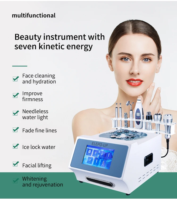 Japan Face Lift Mesotherapy Needle Free Galvanic Microcurrent Anti ...