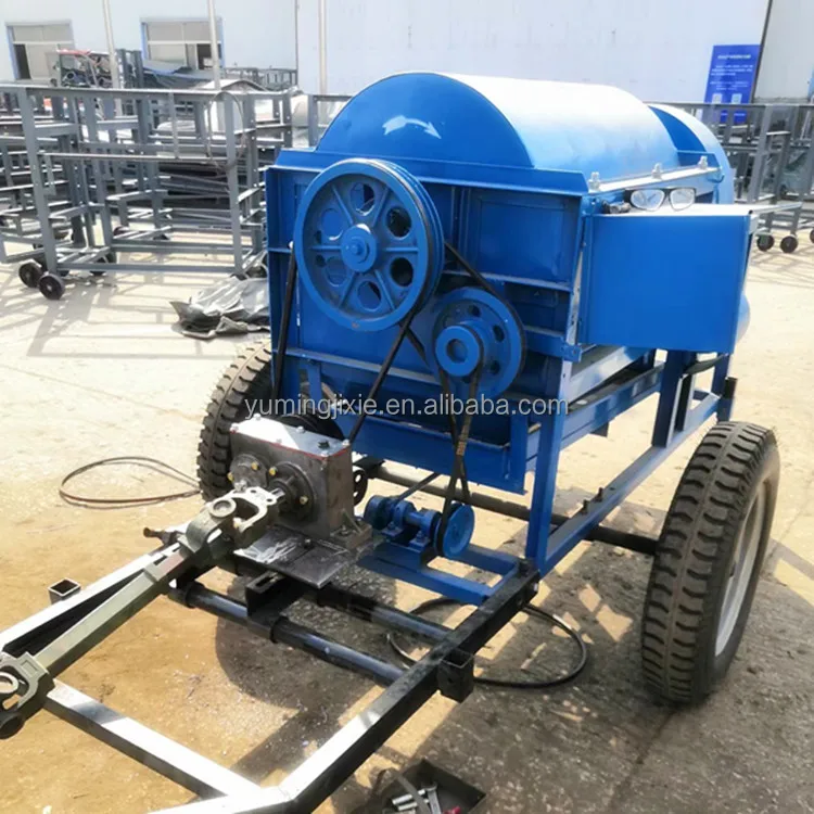 High Performance Diesel Engine Motor Driven Castor Seed Shelling ...