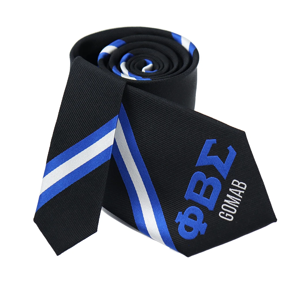 Fraternity Ties | Custom Logo Woven Neck Tie | Xinlineckwear